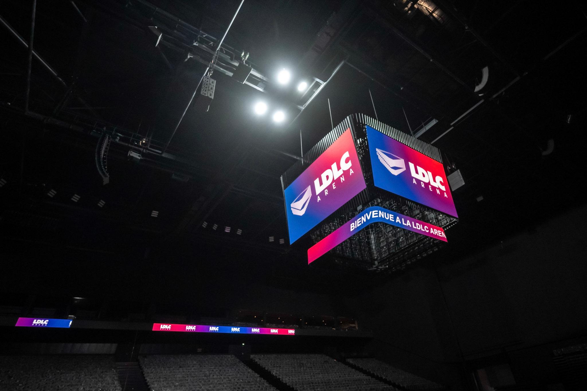 LDLC Arena : J-20 avant le match d’inauguration de la nouvelle salle à ...