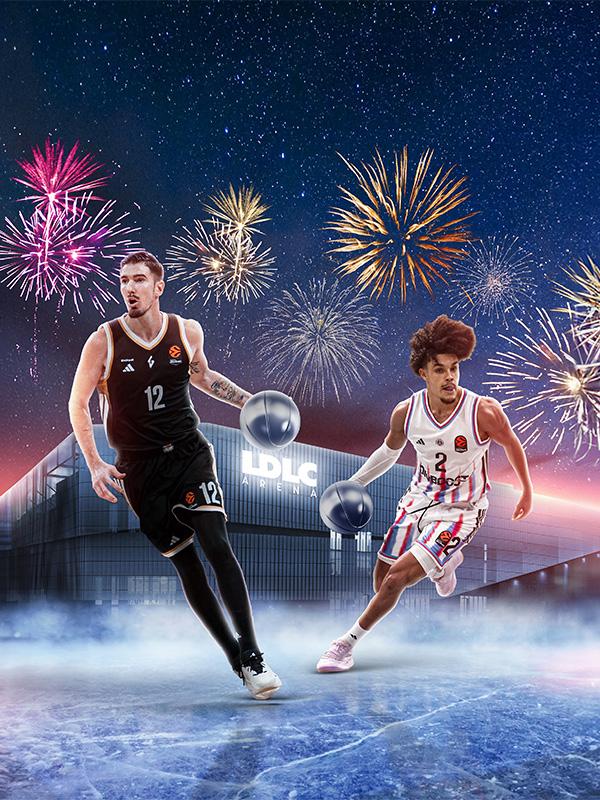 LDLC ASVEL / Paris Basketball à Lyon-Décines | Billetterie LDLC Arena